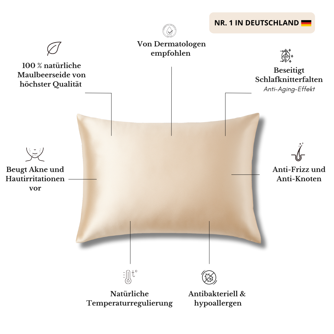 Seide Kissenbezug Ikea